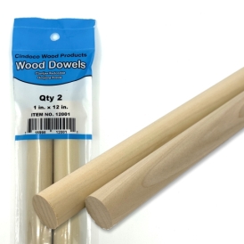 1 x 12 Dowel Packs | Midwest Dowel