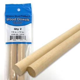 7/8 x 12 Dowel Packs | Midwest Dowel