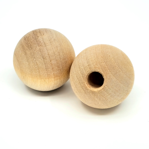 1 inch Wood Dowel Caps with 1/4 inch hole 100pk | Midwest Dowel