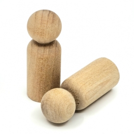 50 pcs - 2-1/2" Standard Toy Wheels | Midwest Dowel