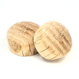 15pcs Oak Round Head Plugs - 1/2 | Midwest Dowel