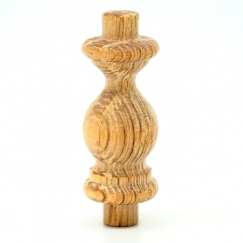 250pcs - 1-1/2 Decorative Oak Spindles | Midwest Dowel